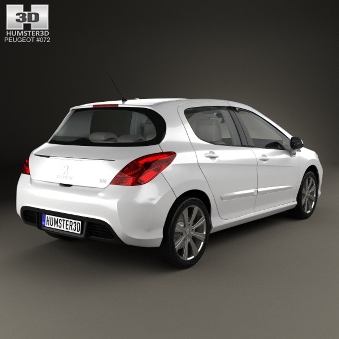 Peugeot 308 Hq 3D Model - TurboSquid 1149485