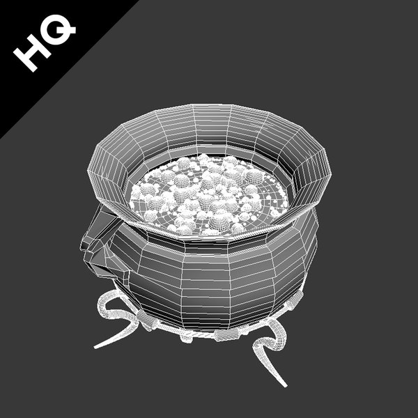 cauldron 3d max