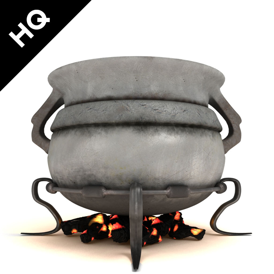 cauldron 3d max