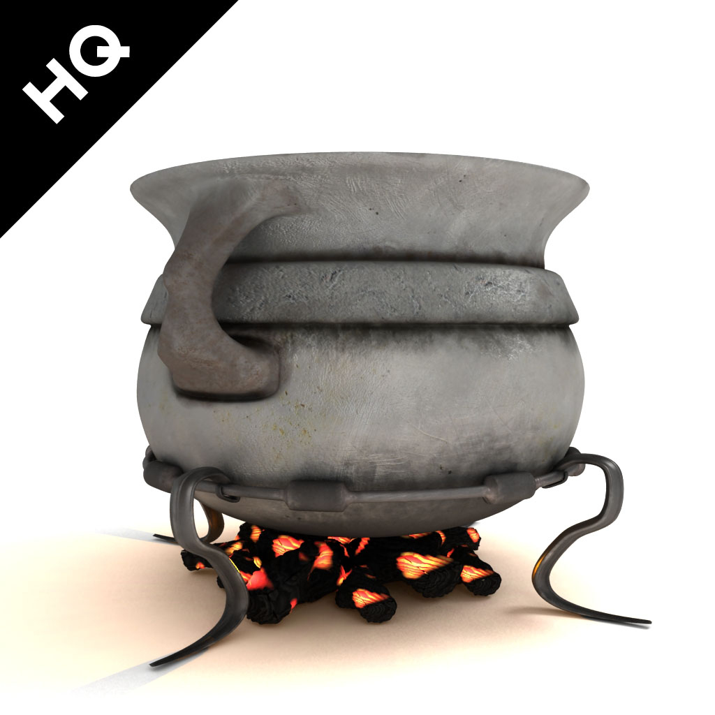 cauldron 3d max