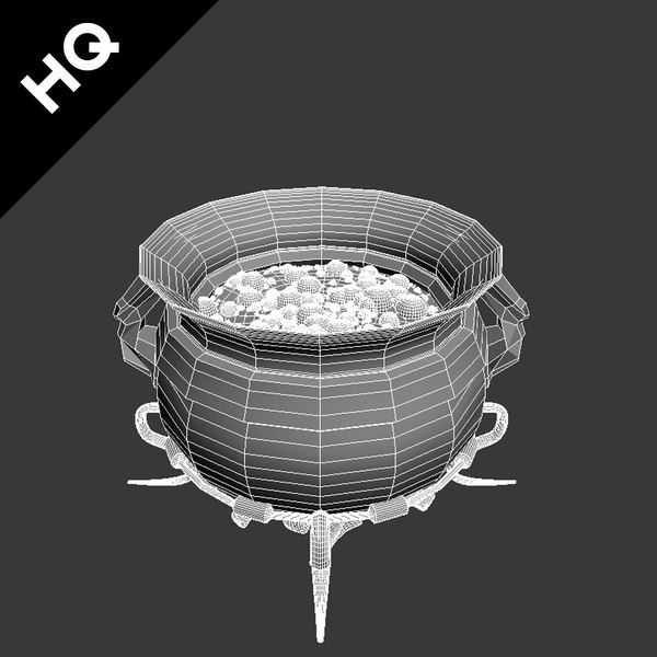 cauldron 3d max