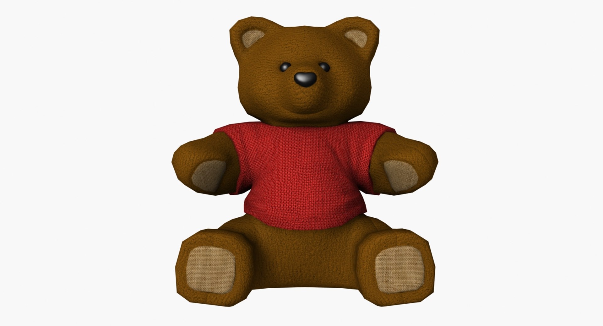 Toy teddy model - TurboSquid 1321086