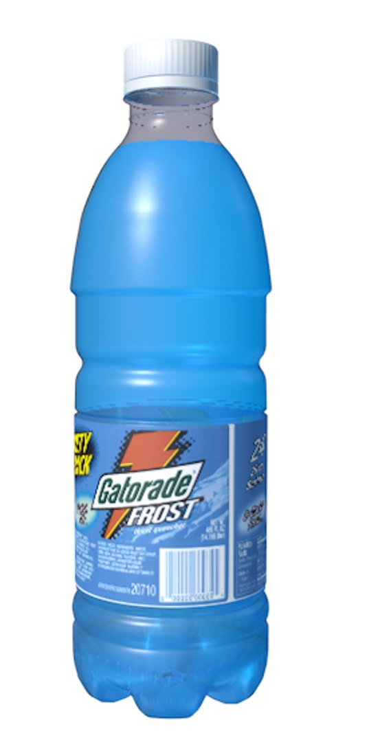 3ds Max Bottle Gatorade