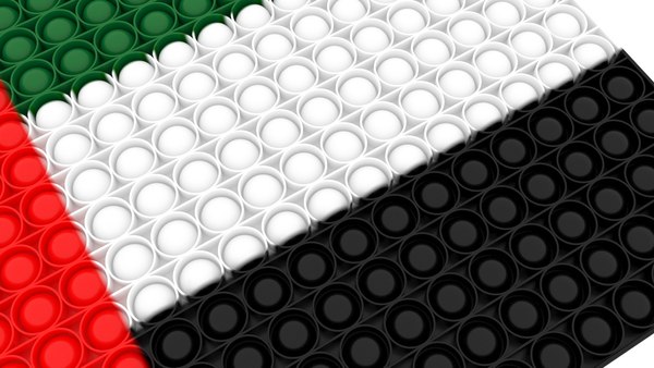 Large Flag Pop It Fidget Toys Set model - TurboSquid 1818030