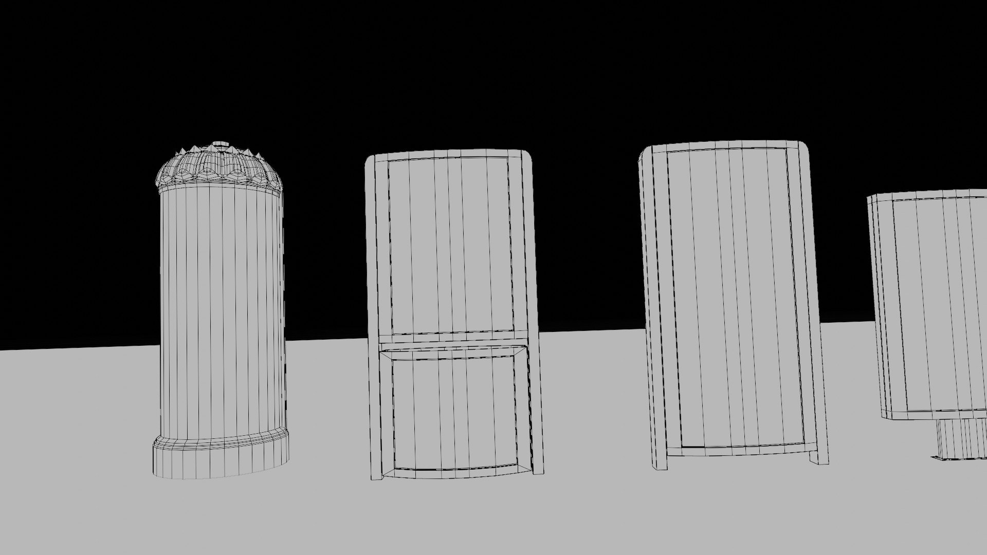 Road Side Advertisements With 4k Pbr Textures 3D - TurboSquid 1914480