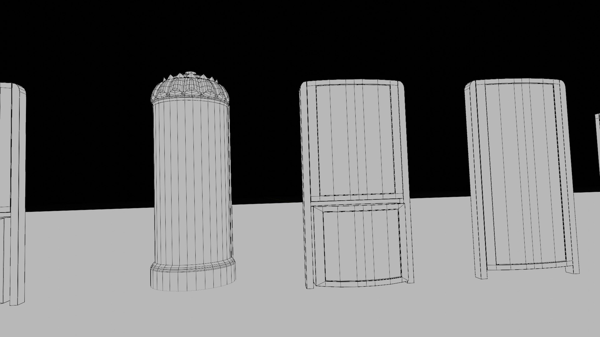 Road Side Advertisements With 4k Pbr Textures 3D - TurboSquid 1914480