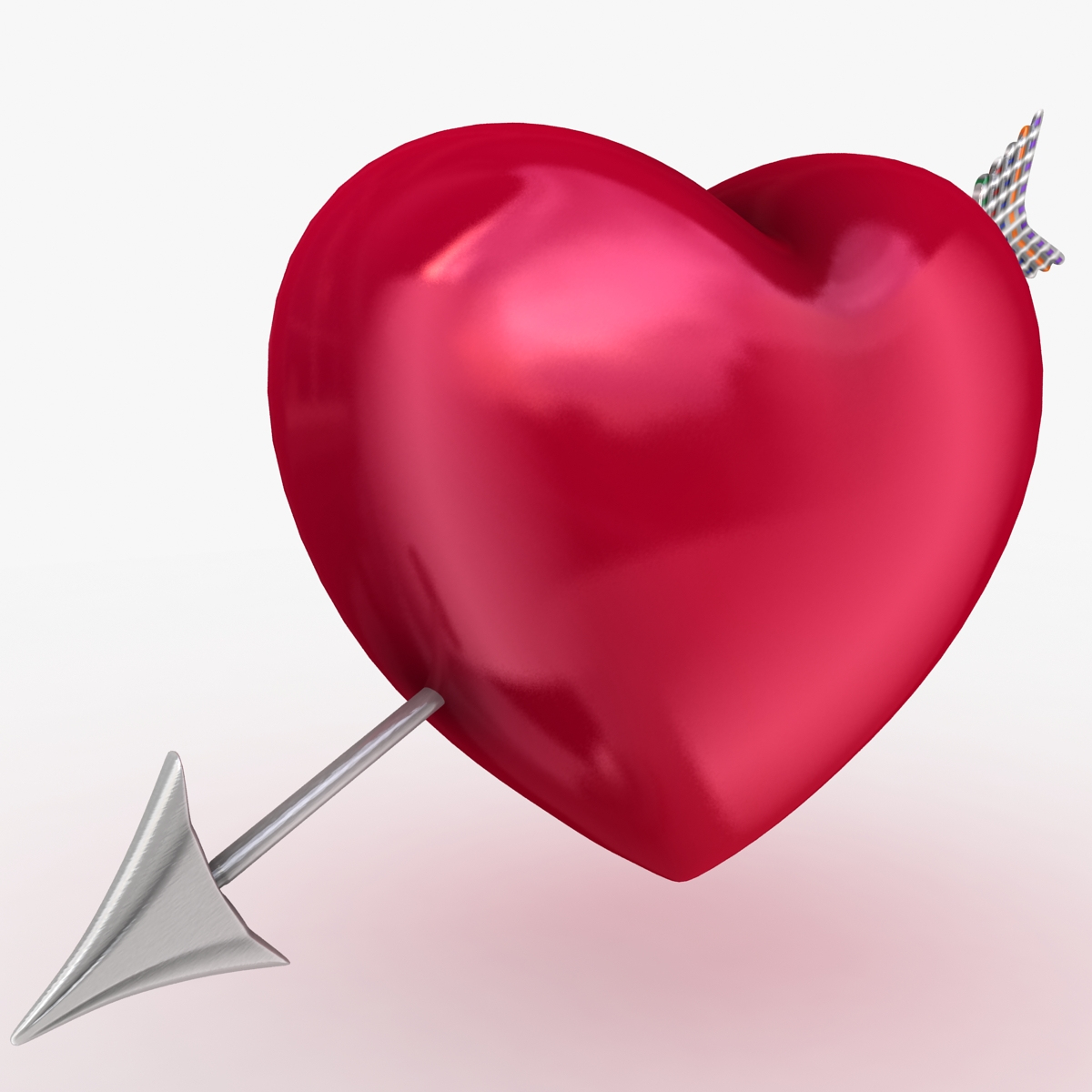 3dsmax heart arrow