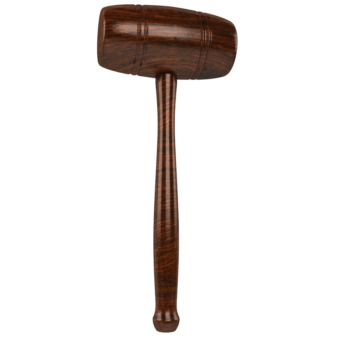 3d Wooden Mallet Wood Model