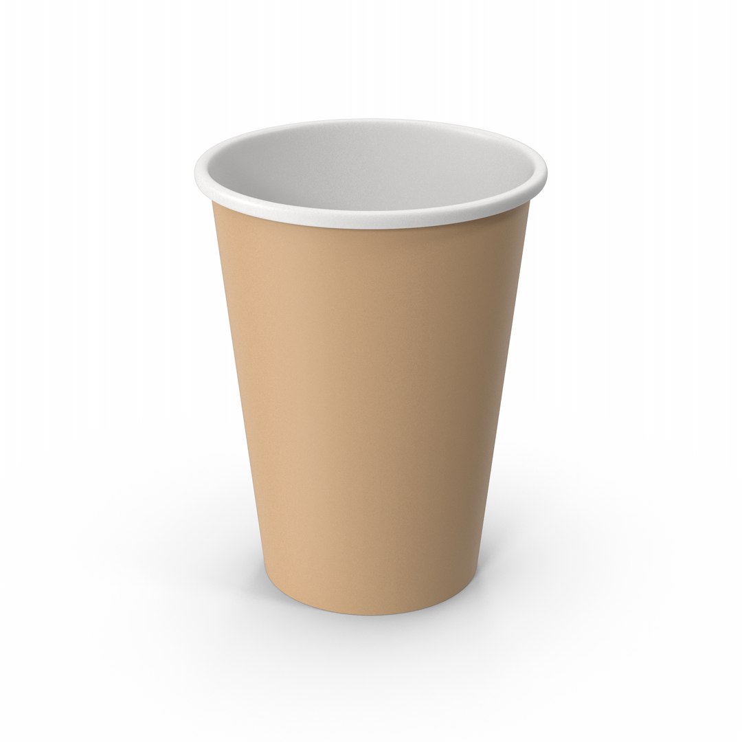 3D Paper Cup Model - TurboSquid 1892629