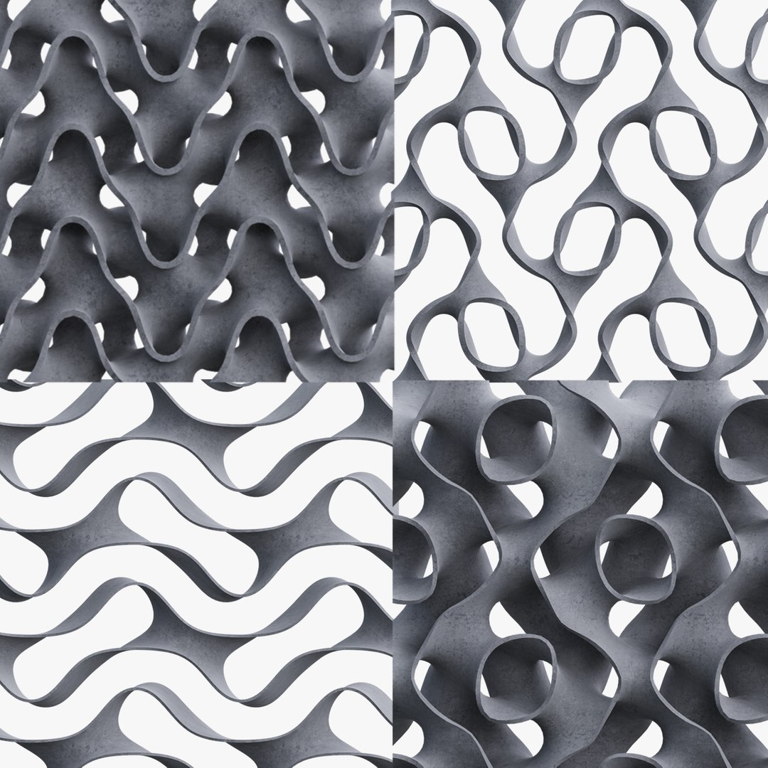 Procedural Patterns 3D - TurboSquid 1874819