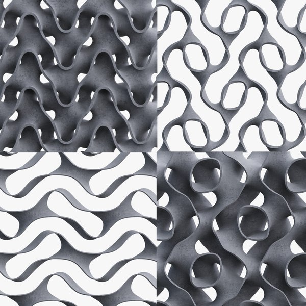 Procedural Patterns 3D - TurboSquid 1874819