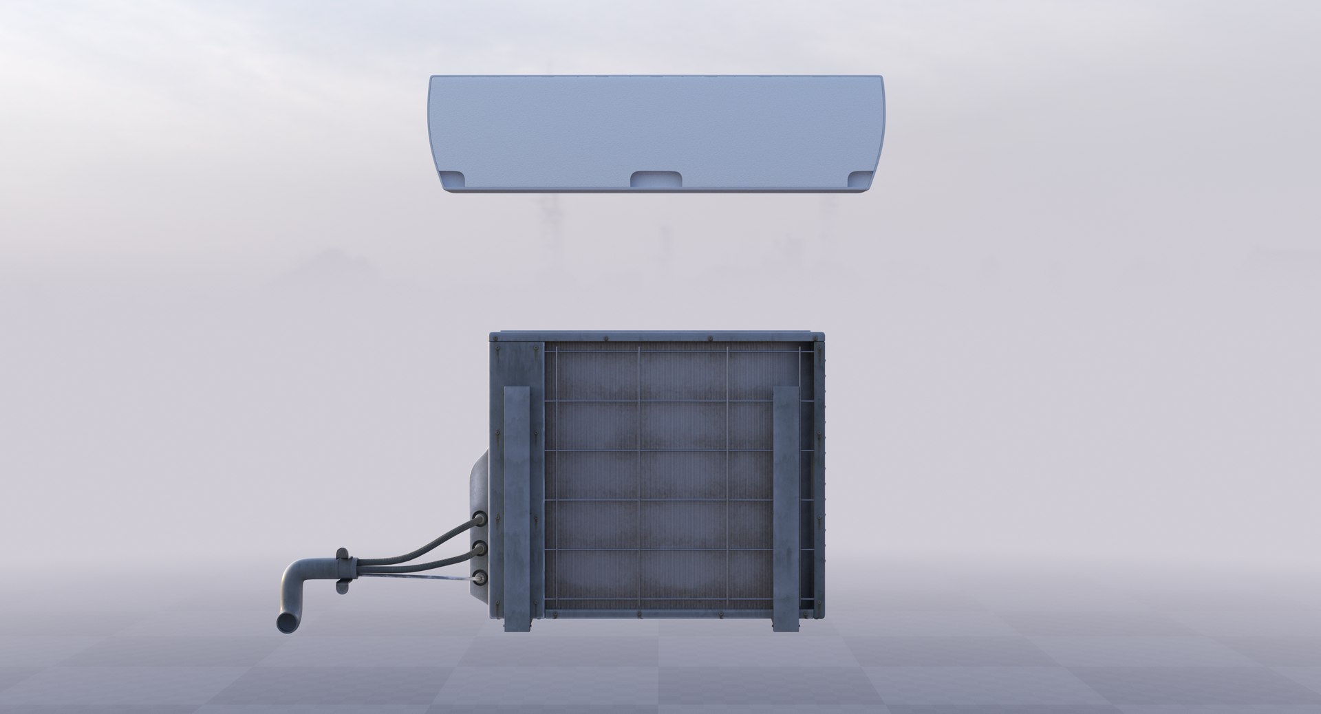 3D Model Split Air Conditioner - TurboSquid 1302613