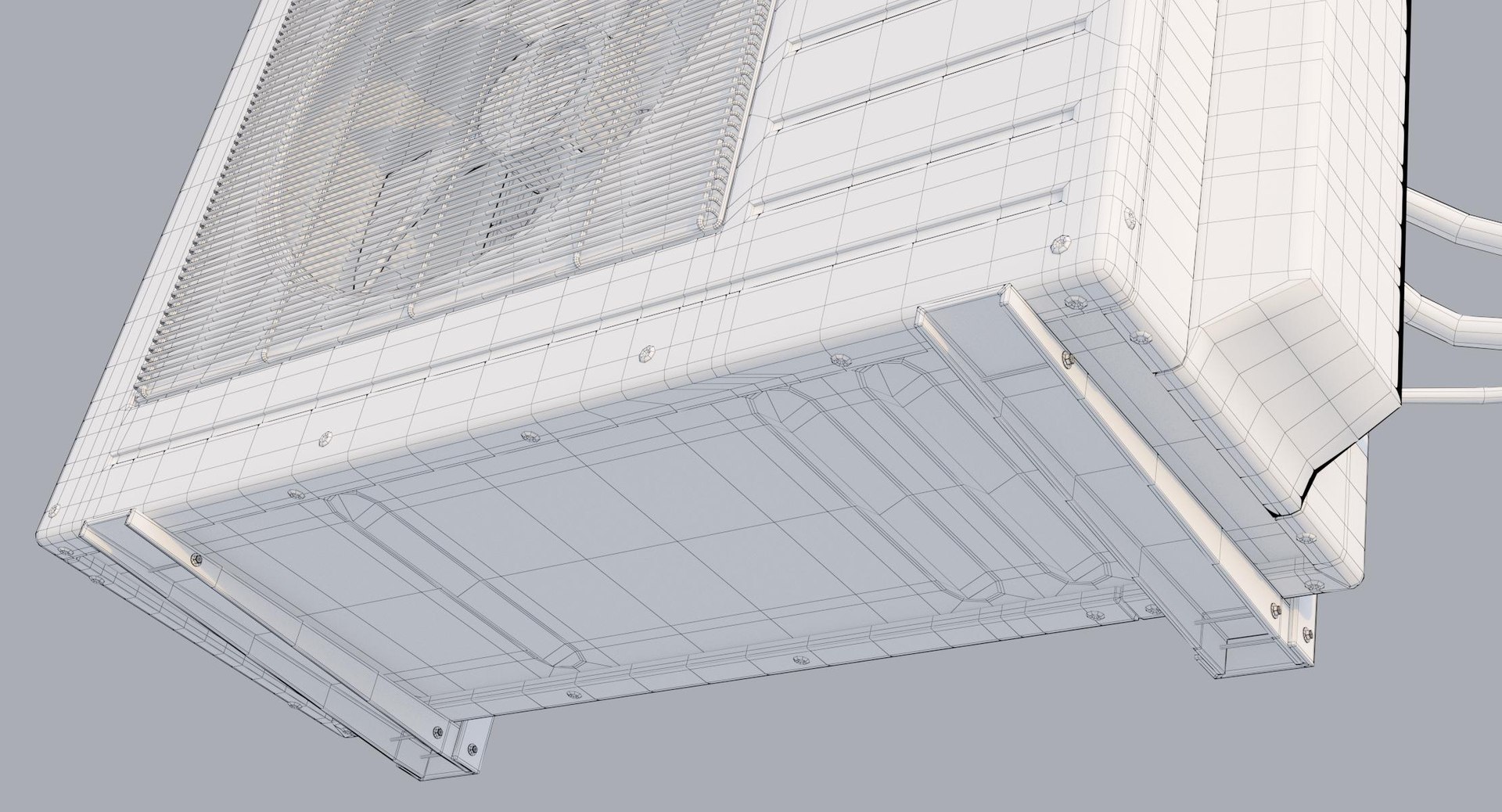3D model split air conditioner - TurboSquid 1302613