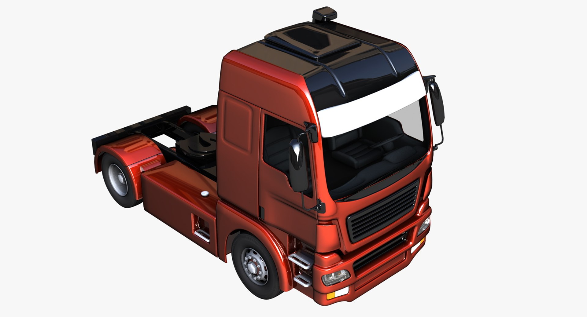 3D generic tractor vehicles model - TurboSquid 1380403