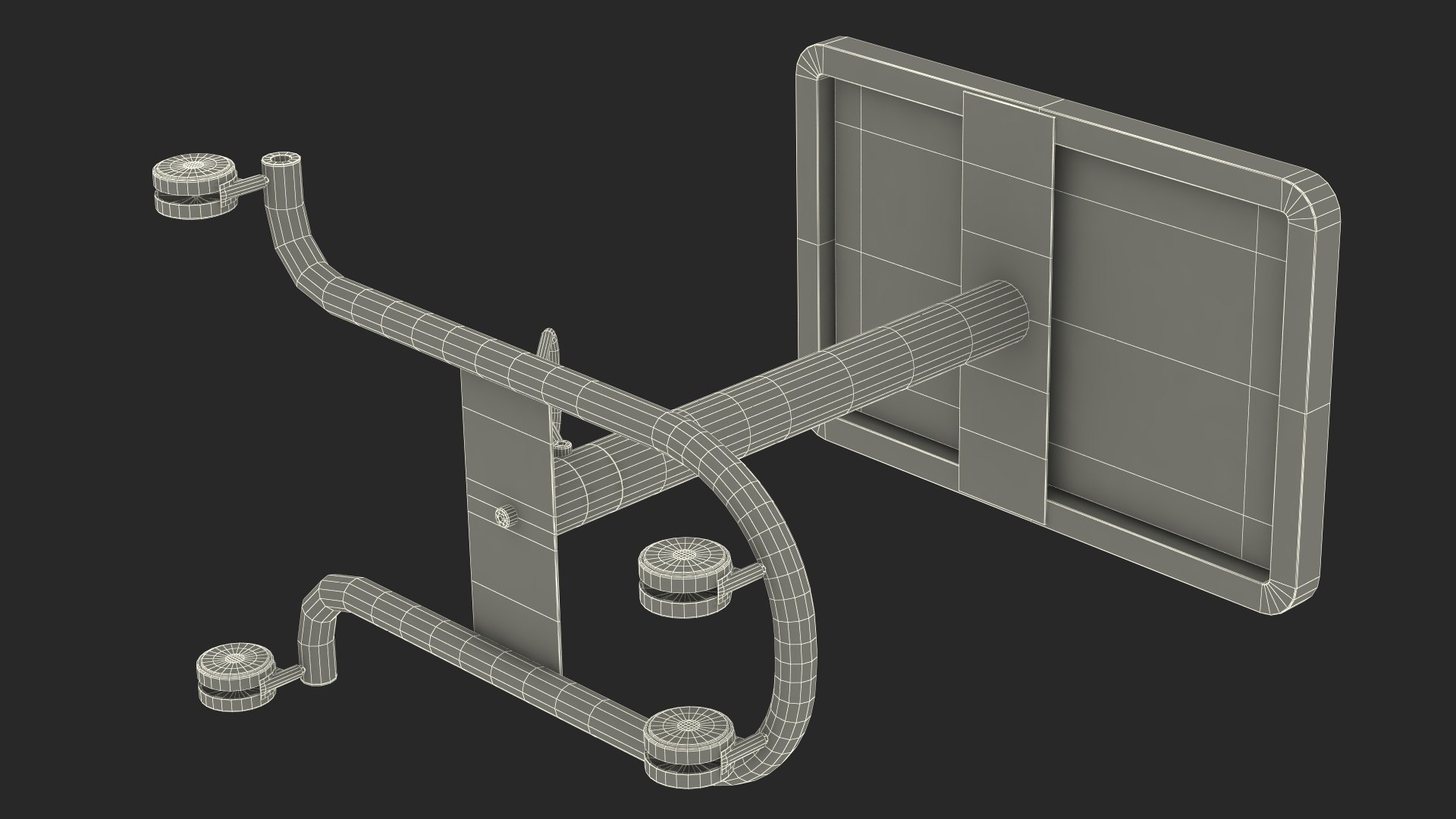 3D Hydraulic Mayo Table Metal - TurboSquid 2246259