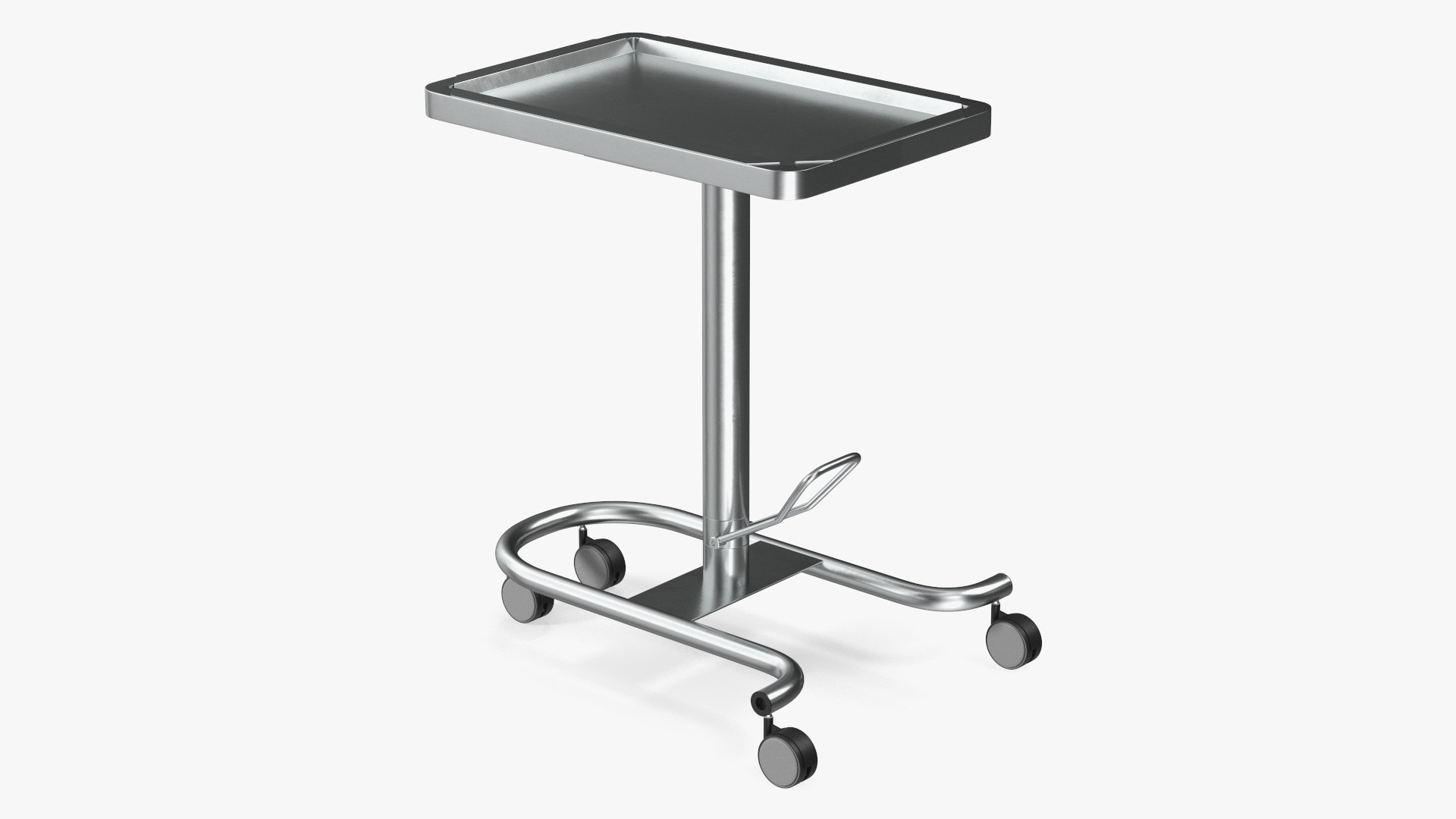 3D Hydraulic Mayo Table Metal - TurboSquid 2246259
