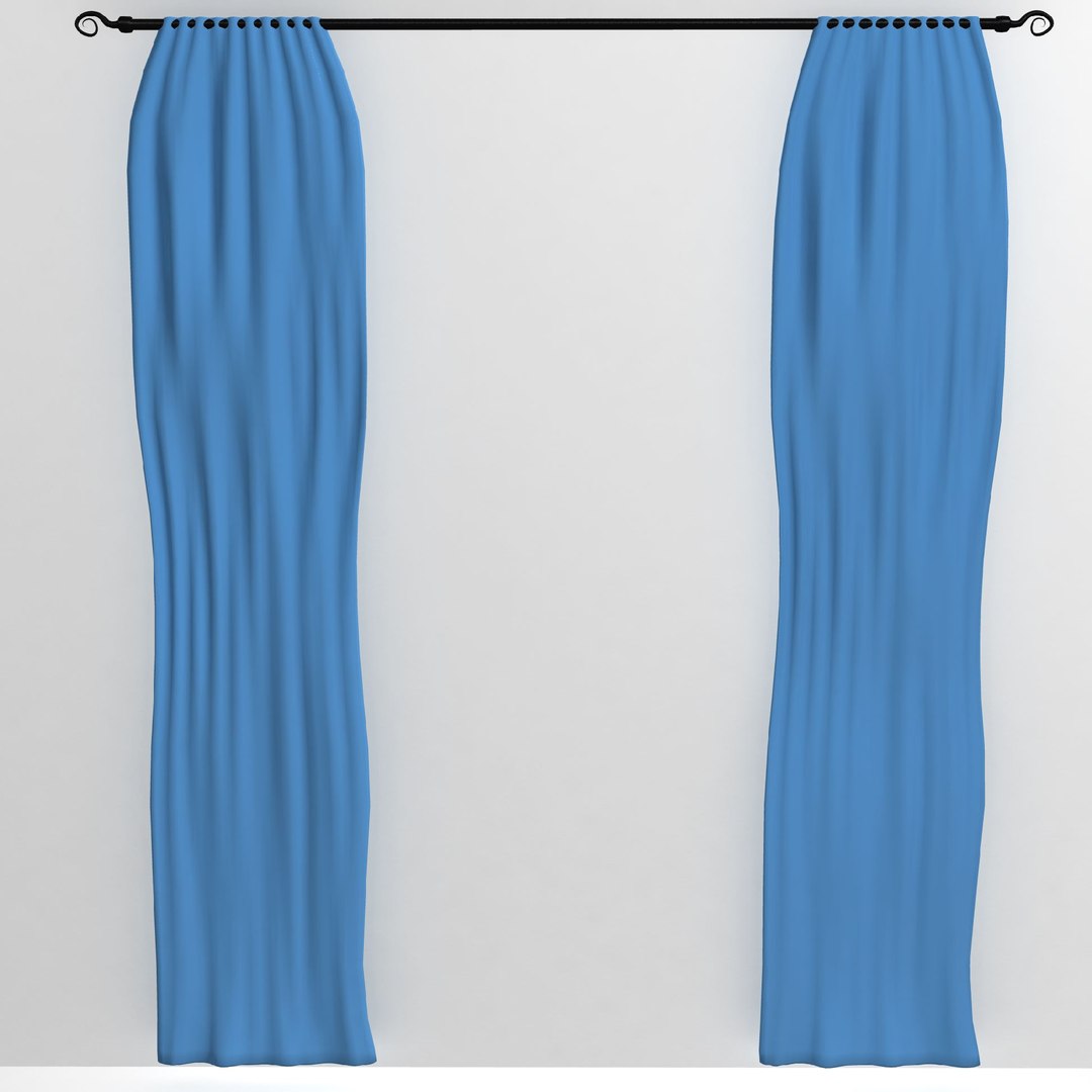 Curtain Rod 3d Model