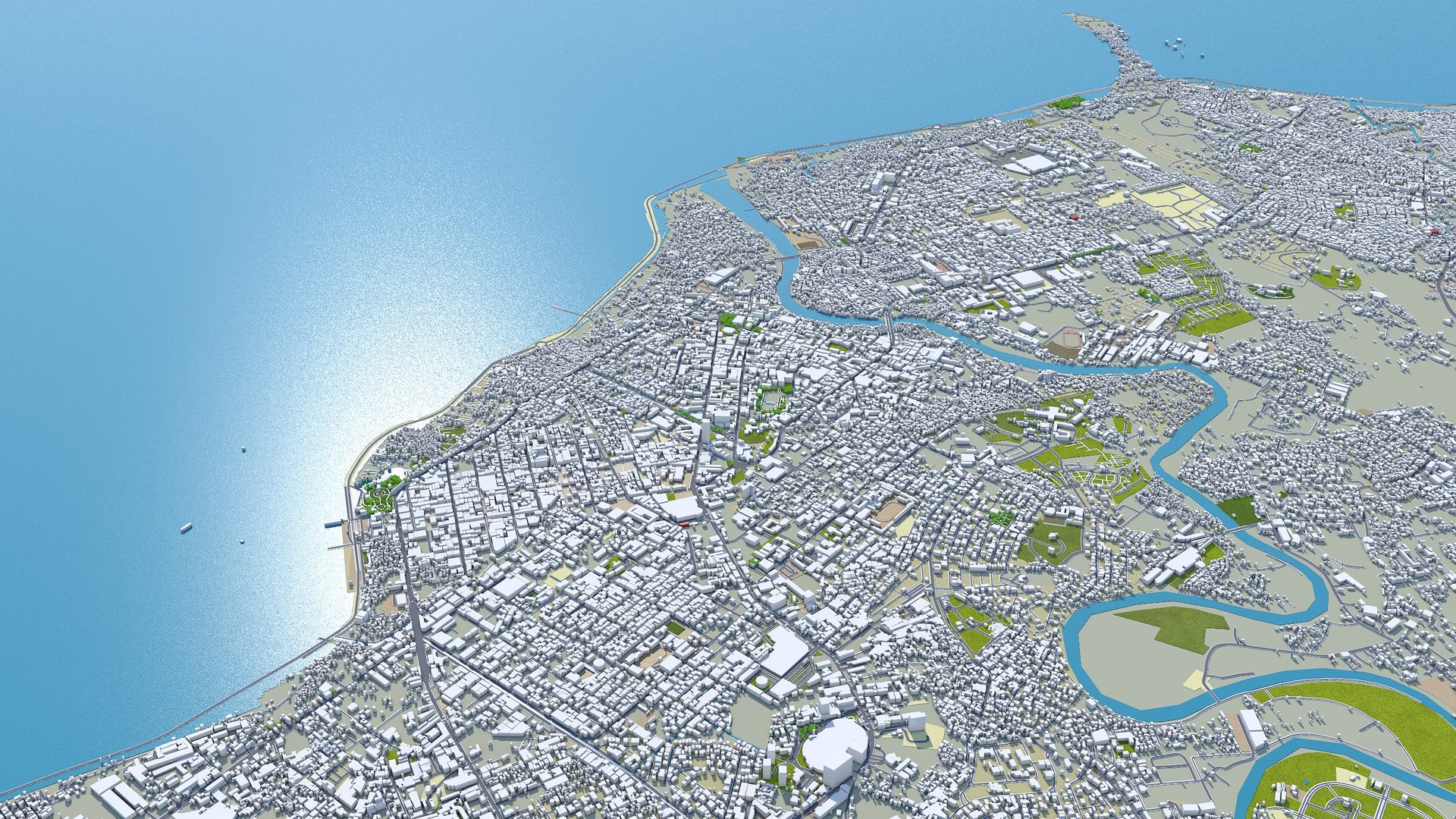 Davao City Philippines 3D Model - TurboSquid 2085969