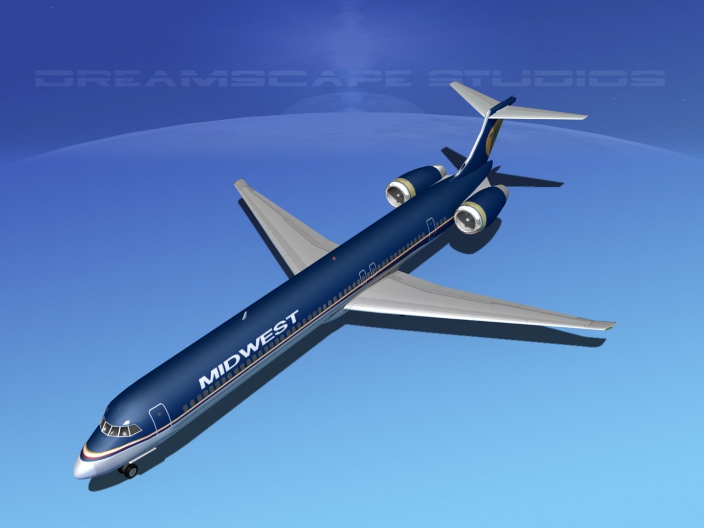 dwg mcdonnell douglas md-80