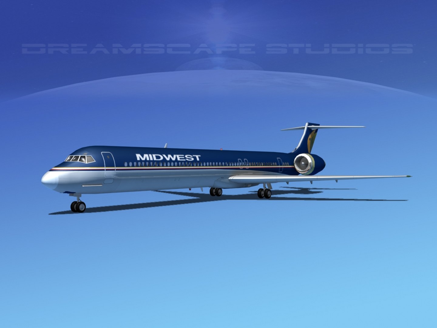 dwg mcdonnell douglas md-80