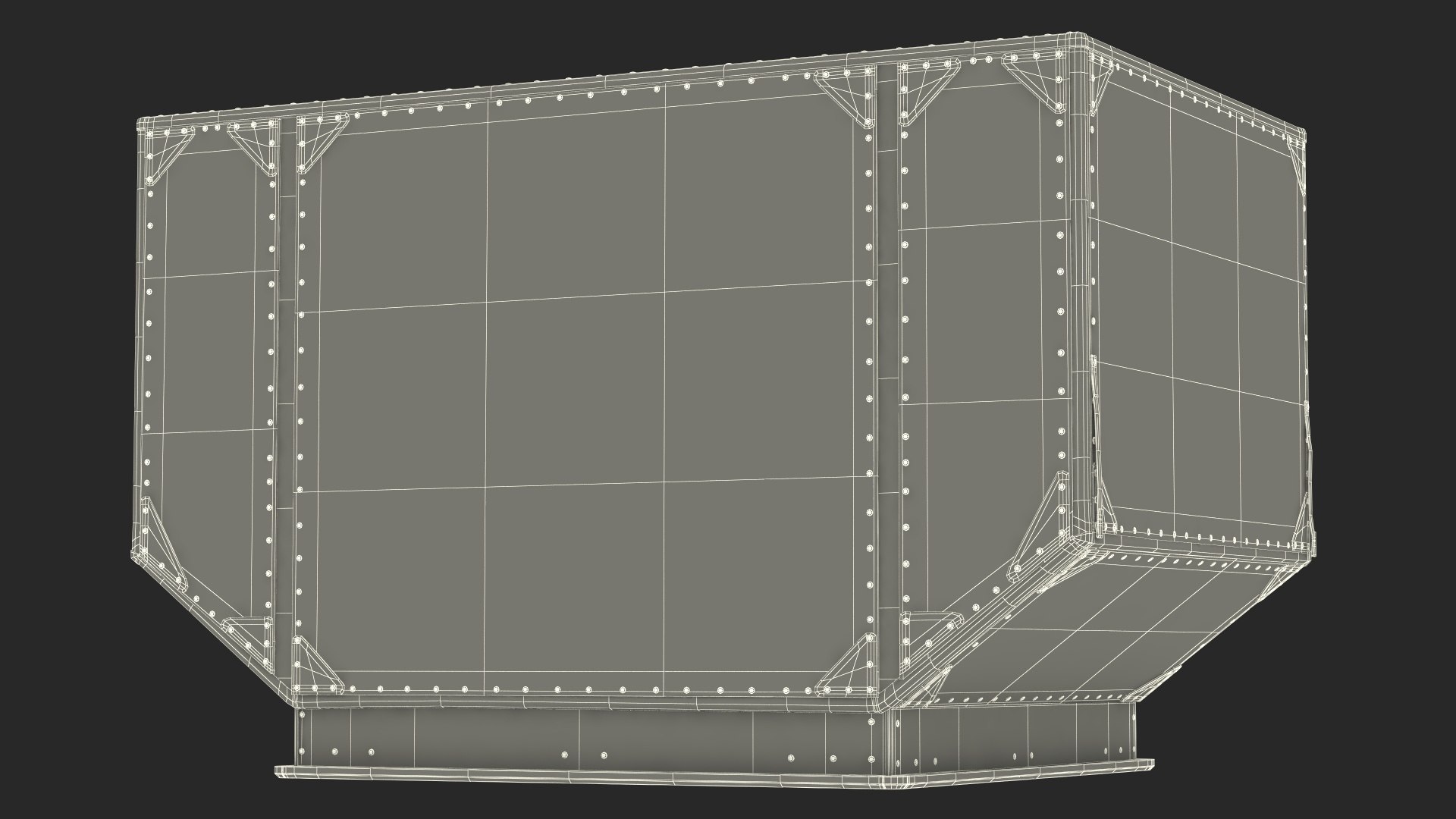 Lower Deck Airport Container model - TurboSquid 2063815