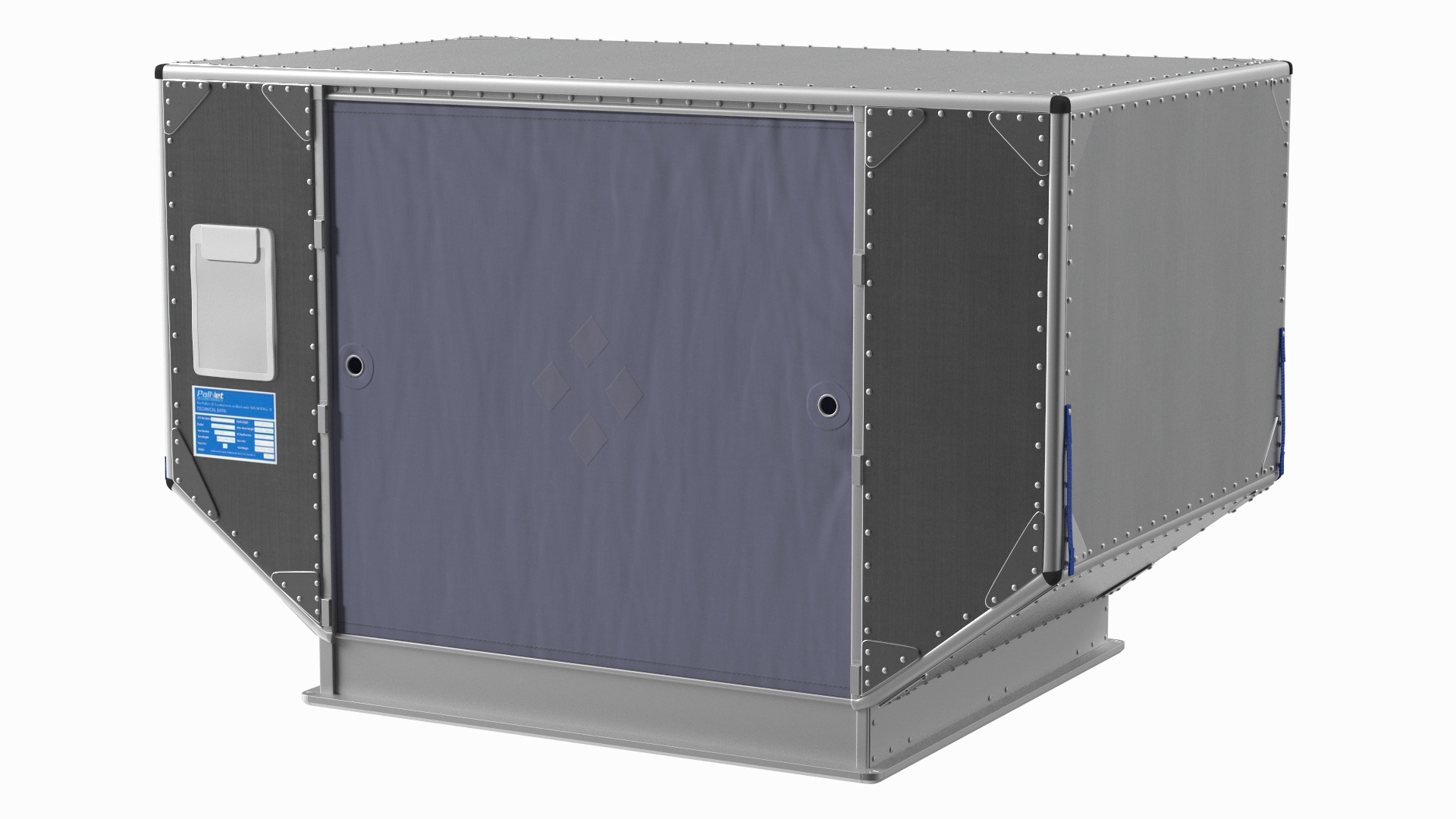 Lower Deck Airport Container Model - TurboSquid 2063815