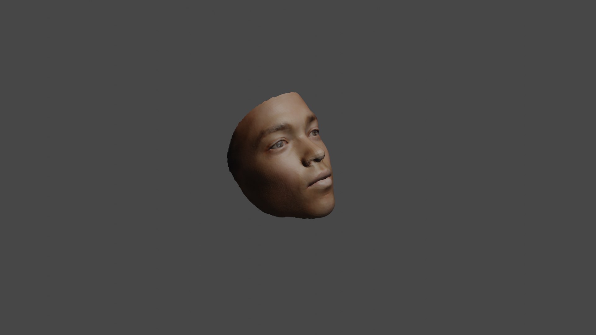 Anthony Mackie Face - R1 3D - TurboSquid 1972304