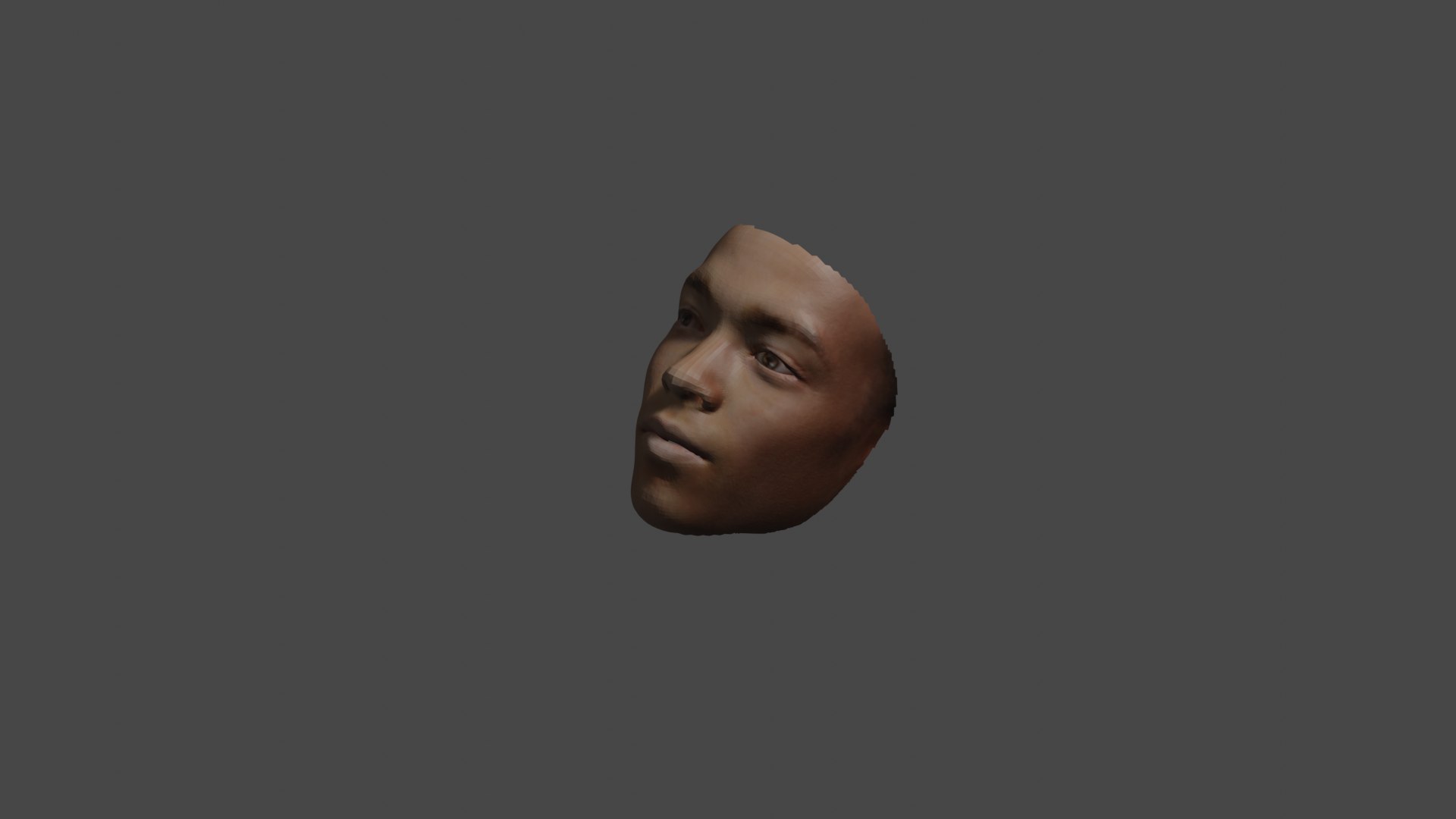 Anthony Mackie Face - R1 3D - TurboSquid 1972304