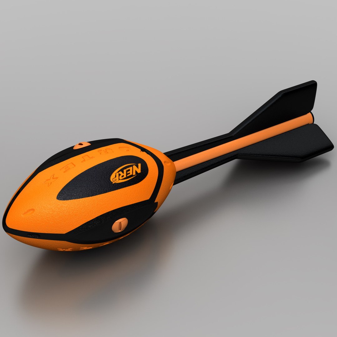 nerf mega aero howler 3d