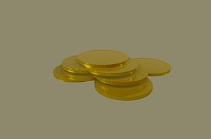 Download 3D Gold Coin STL Models - TurboSquid