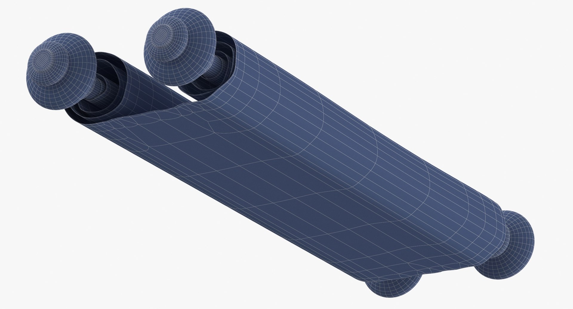 3D Scroll Closed 01 - TurboSquid 1565784