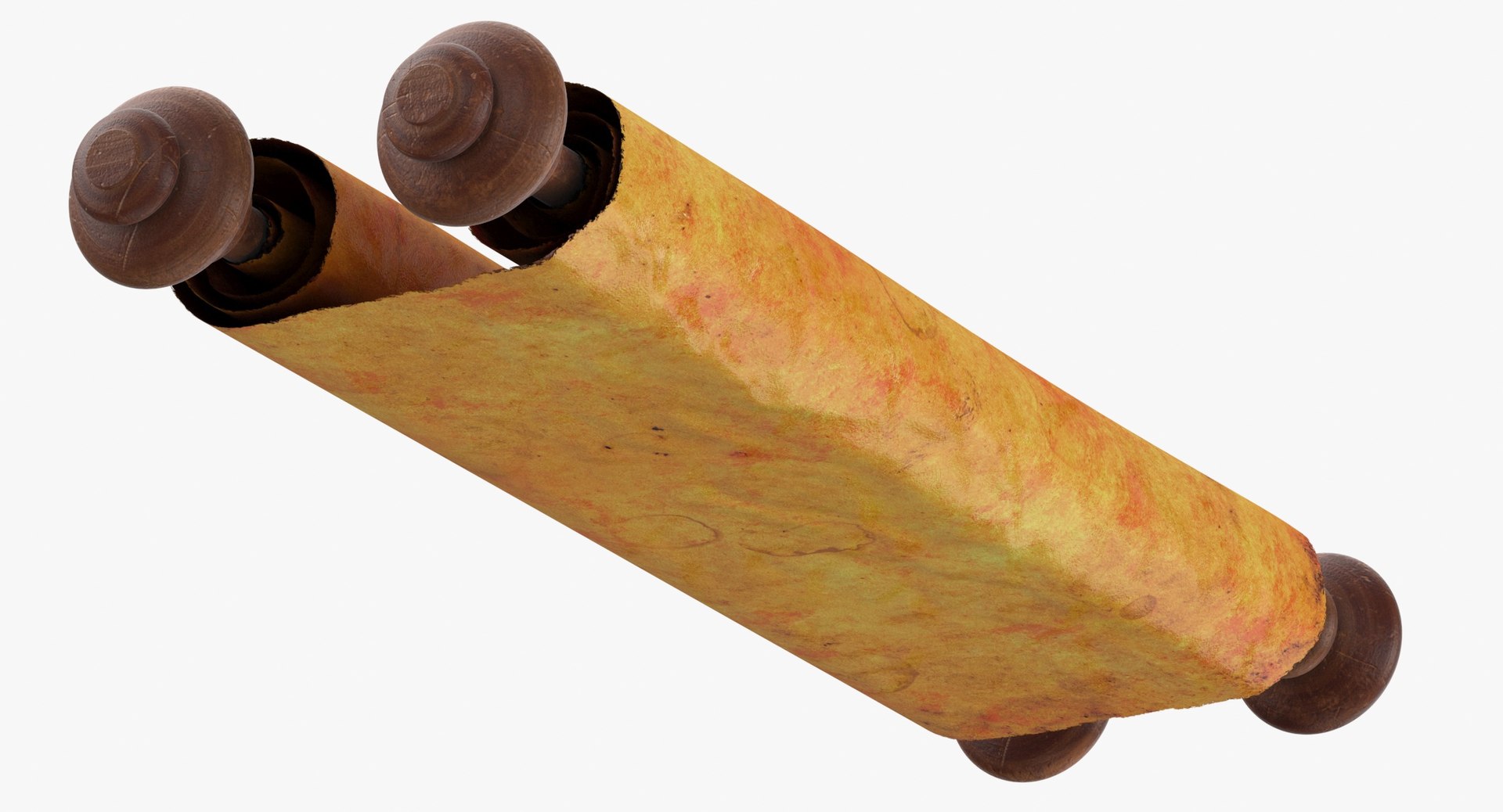 3D Scroll Closed 01 - TurboSquid 1565784