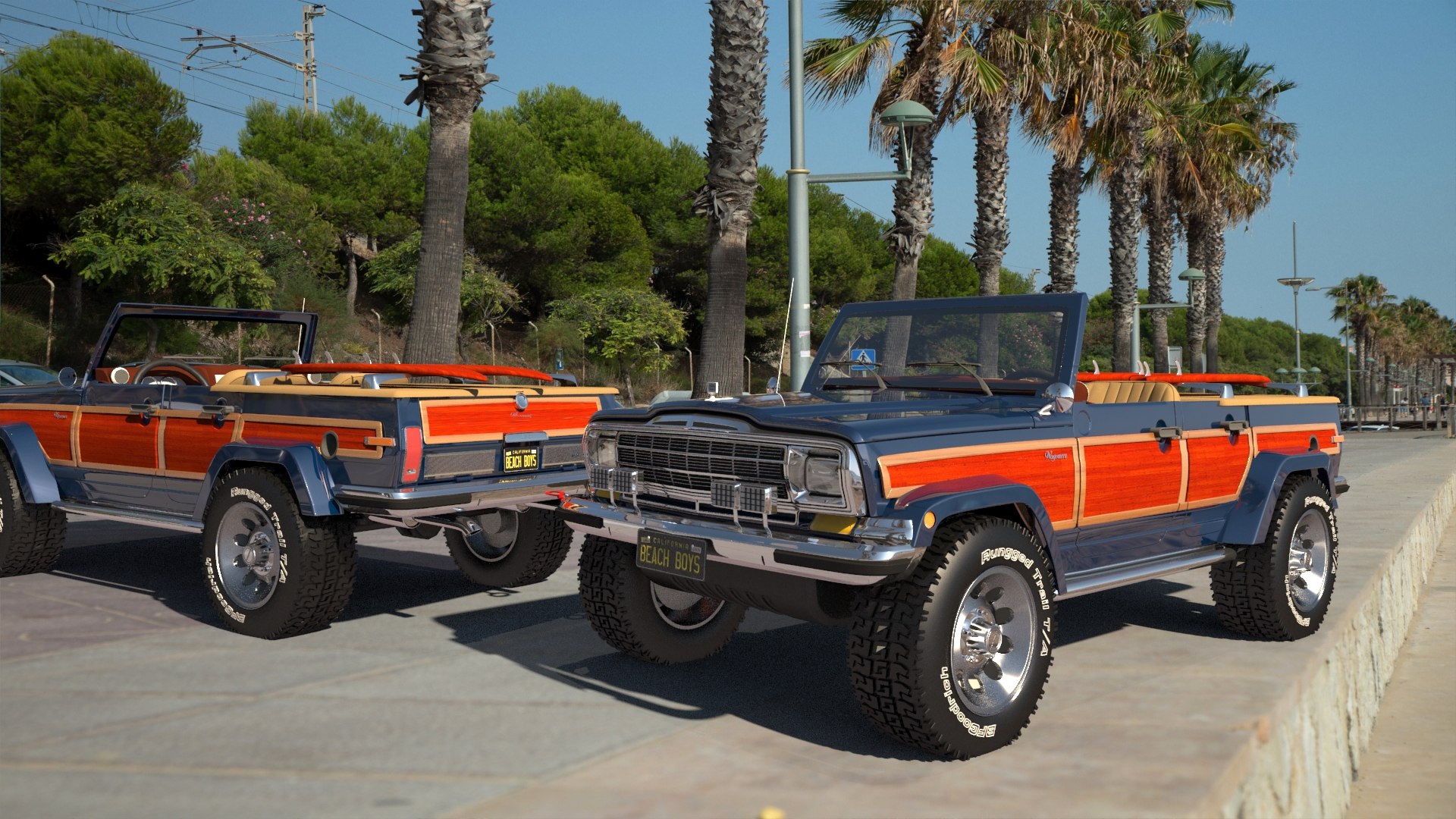 Modern Jeepster concept 3D model - TurboSquid 2011451