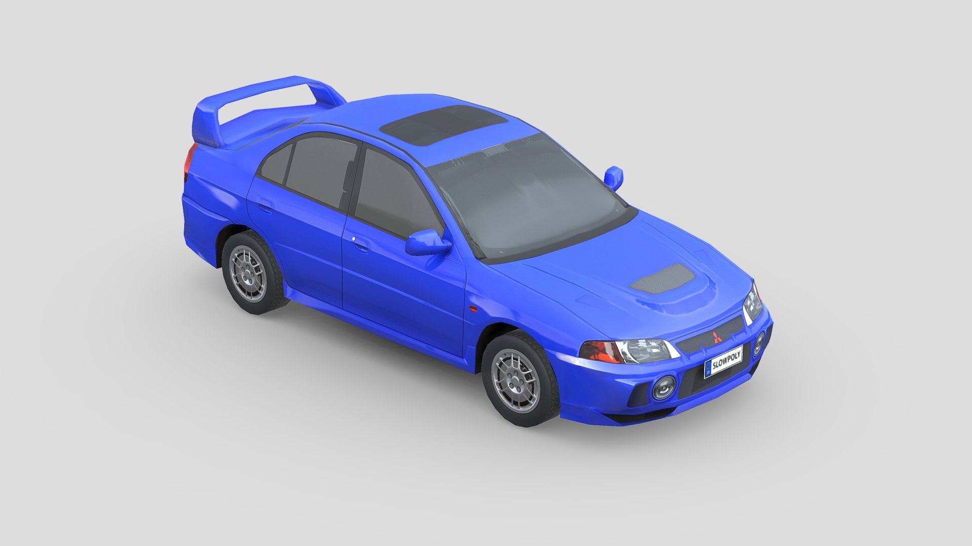 Mitsubishi Lancer 1997 Model - TurboSquid 2150366