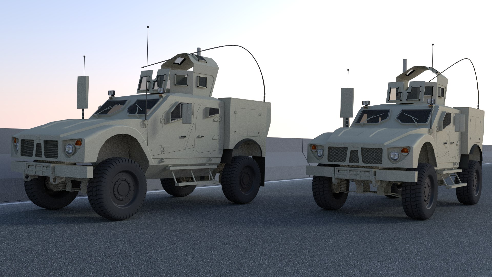 3d M-atv Mrap
