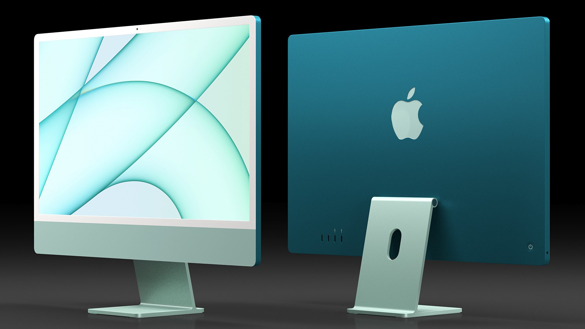 Apple IMac 2021 Green 3D Model - TurboSquid 1754244