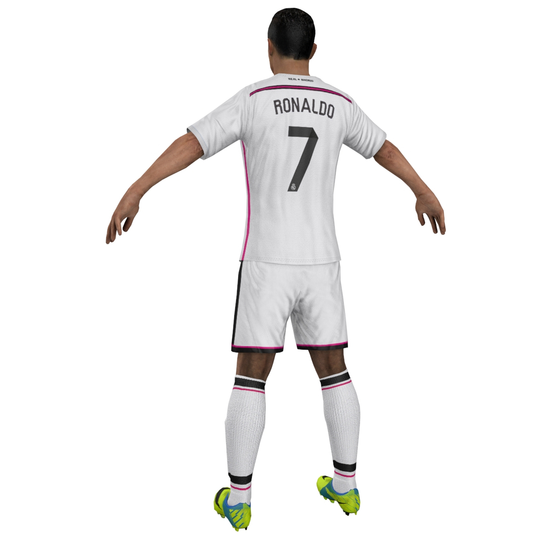 cristiano ronaldo animations 3d model