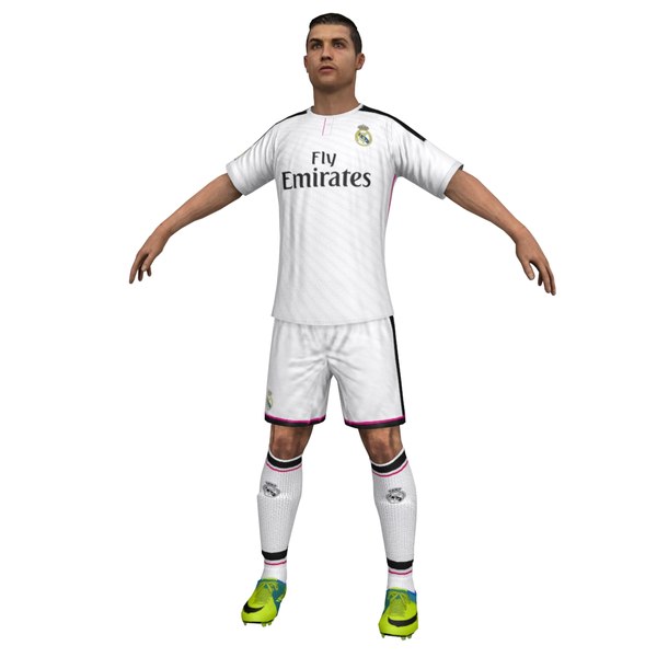 cristiano ronaldo animations 3d model