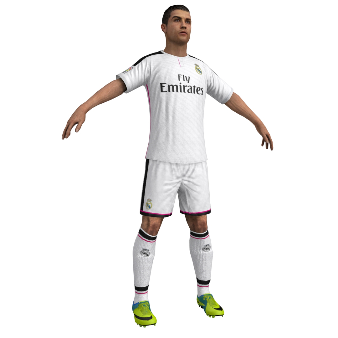 cristiano ronaldo animations 3d model
