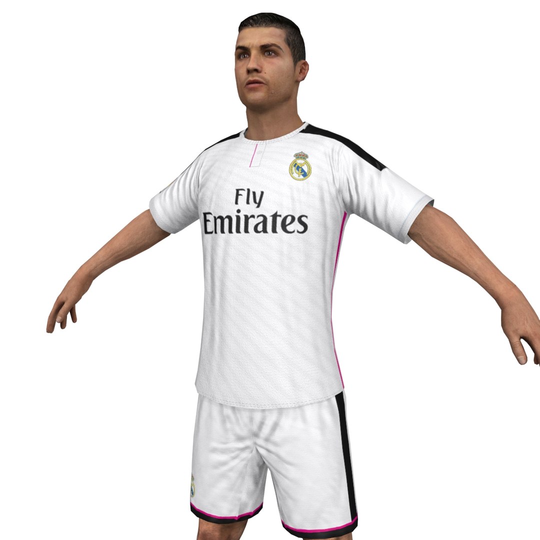 Cristiano Ronaldo Animations 3d Model