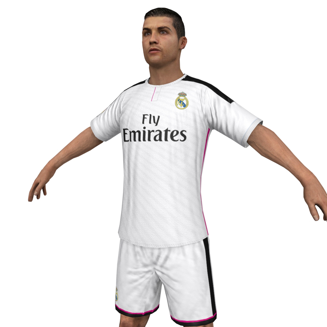 cristiano ronaldo animations 3d model
