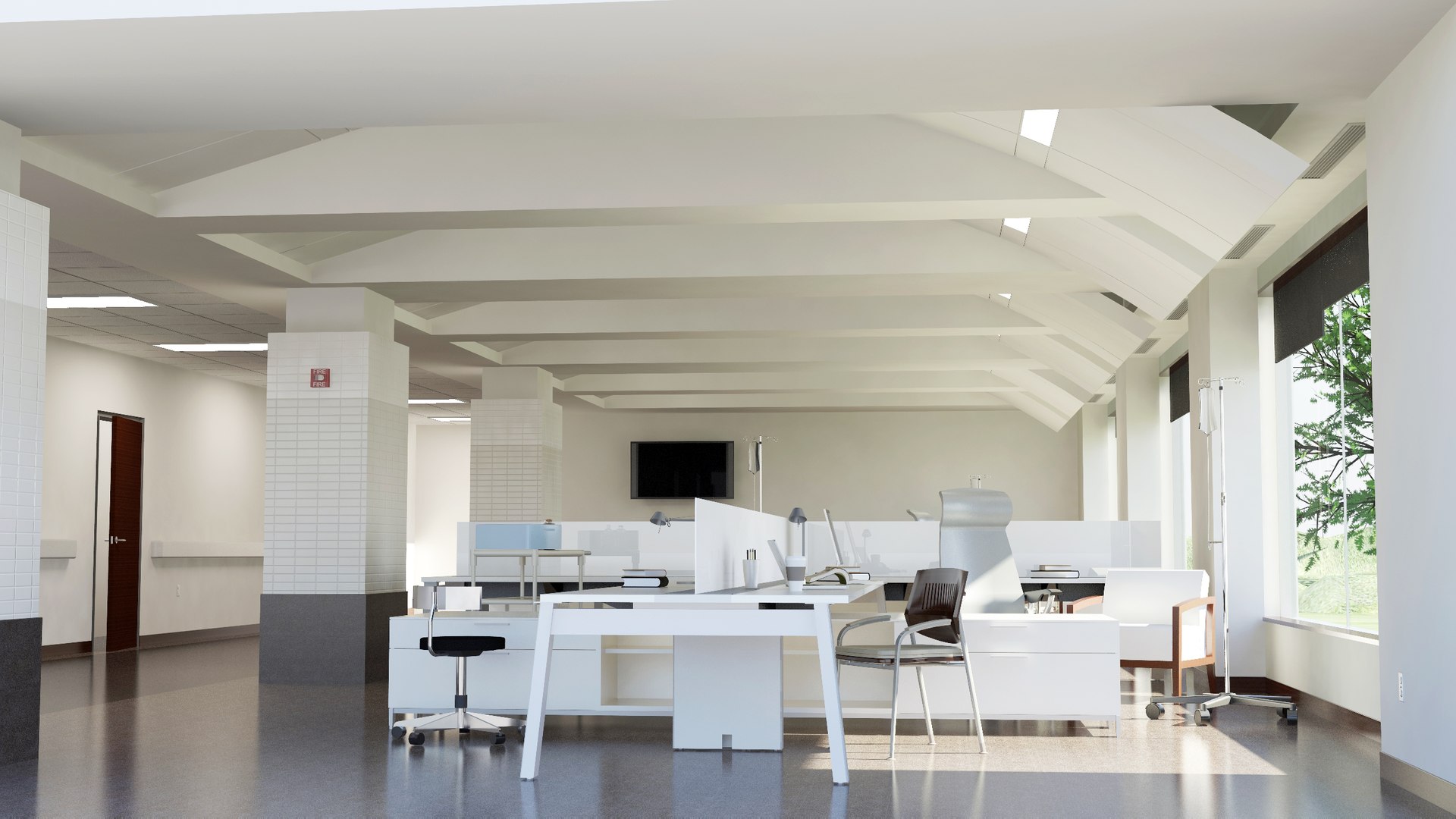 3d Chemotherapy Infusion Office Model