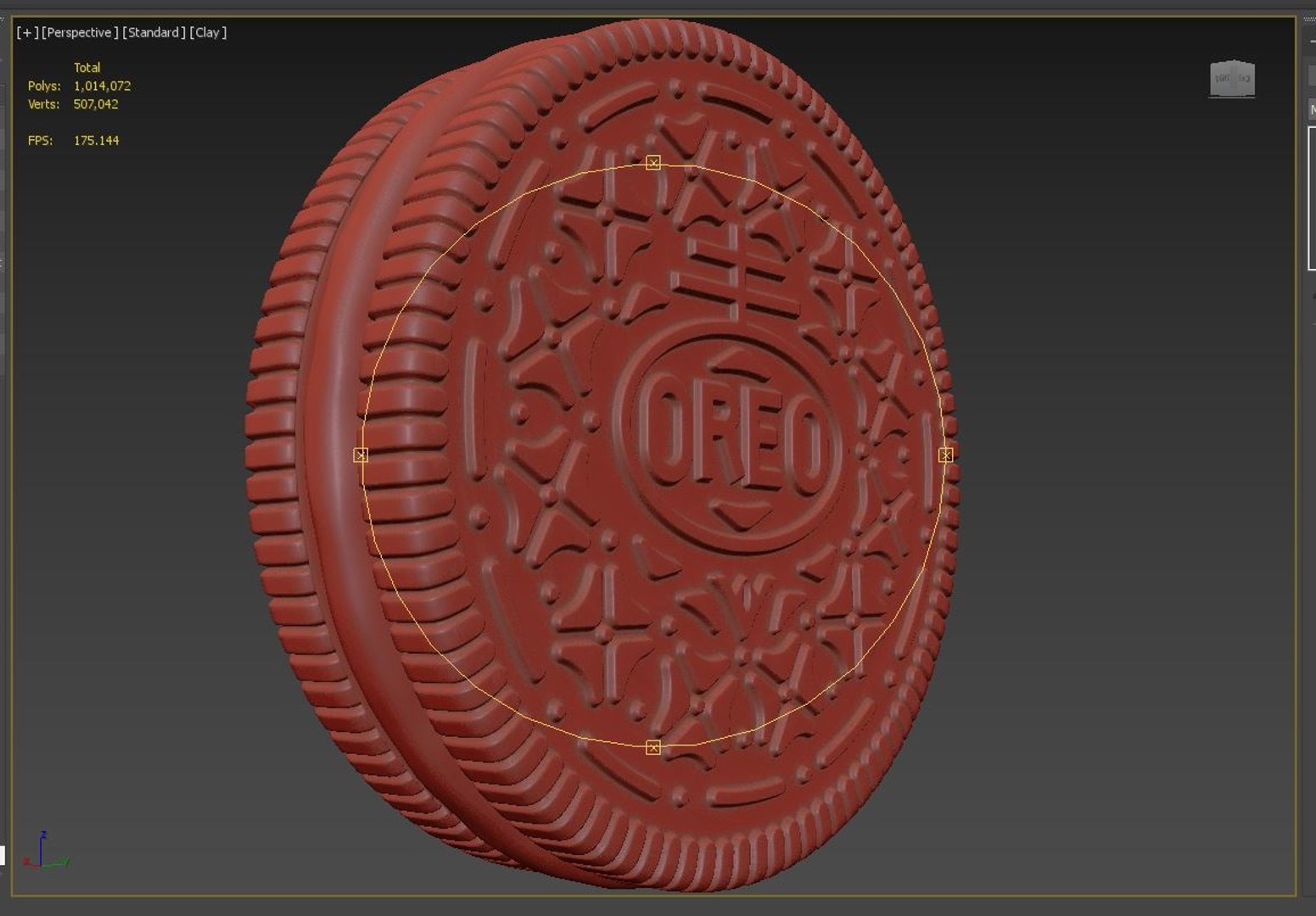 Realistic Oreo Cookie 3D - TurboSquid 1582924
