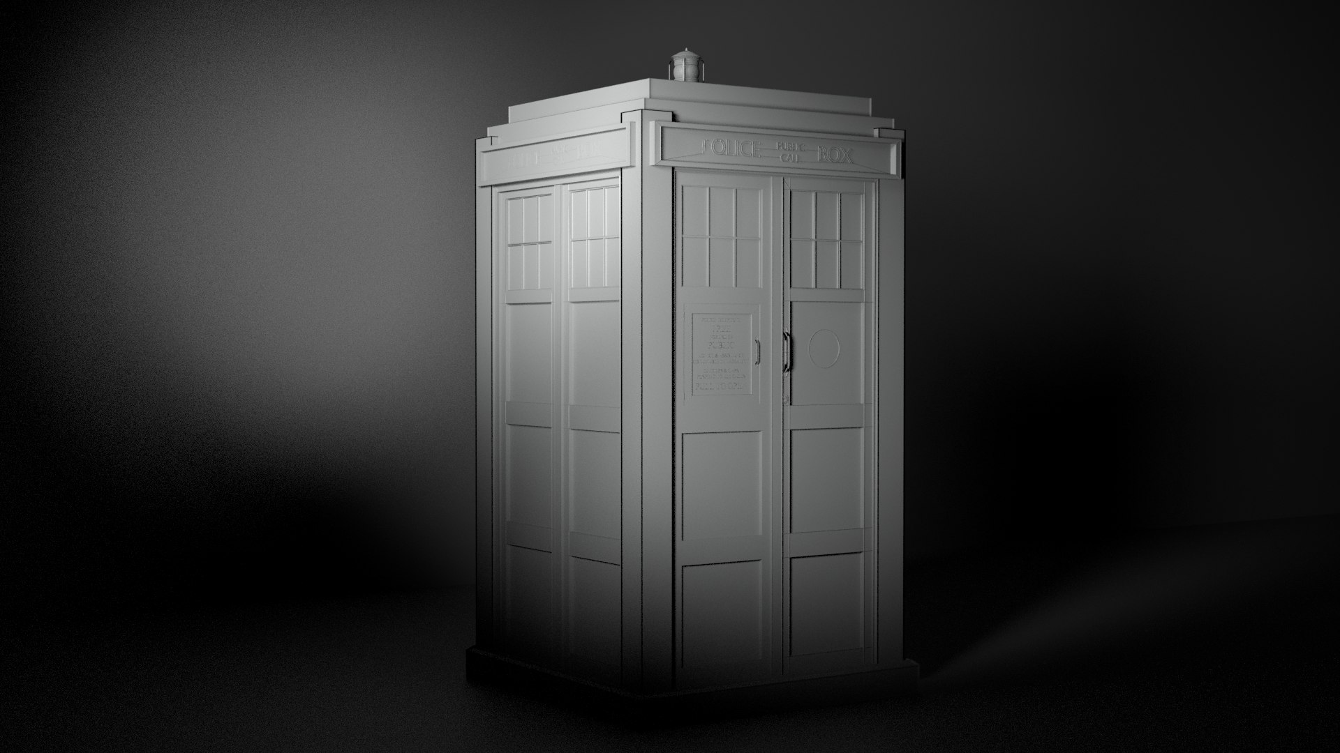 3D Model Tardis Doctor - TurboSquid 1535697