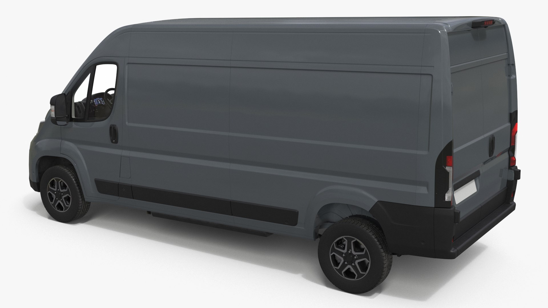 3D Medium Duty Cargo Van Simplified Model - TurboSquid 2409304