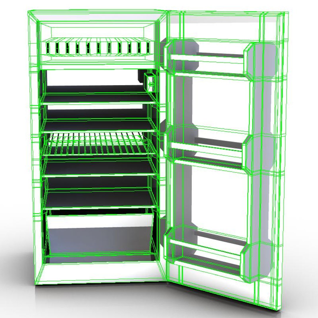 Refrigerator Electronic Shop 3ds