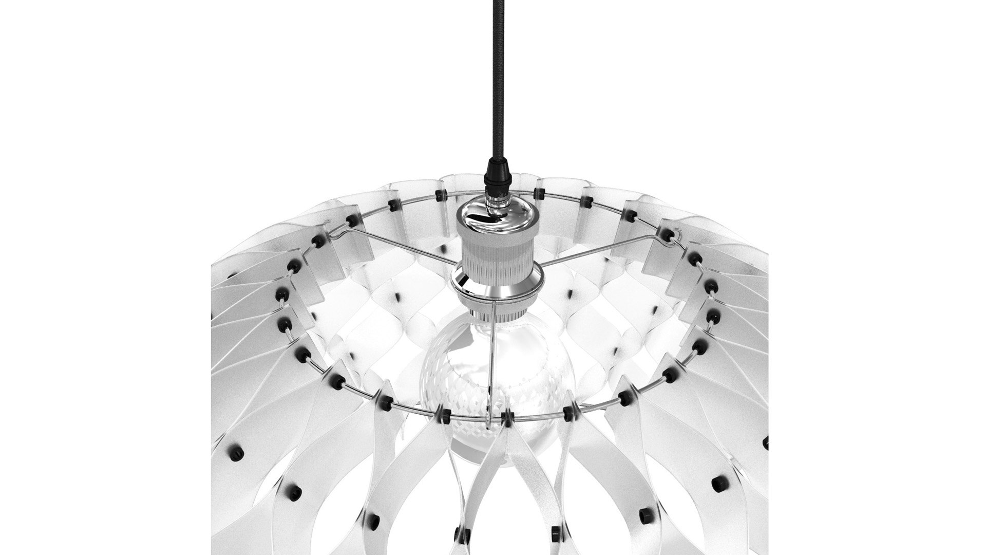 3D Bozzetti NO KALKY Polypropylene Pendant Lamp Model - TurboSquid 1854693