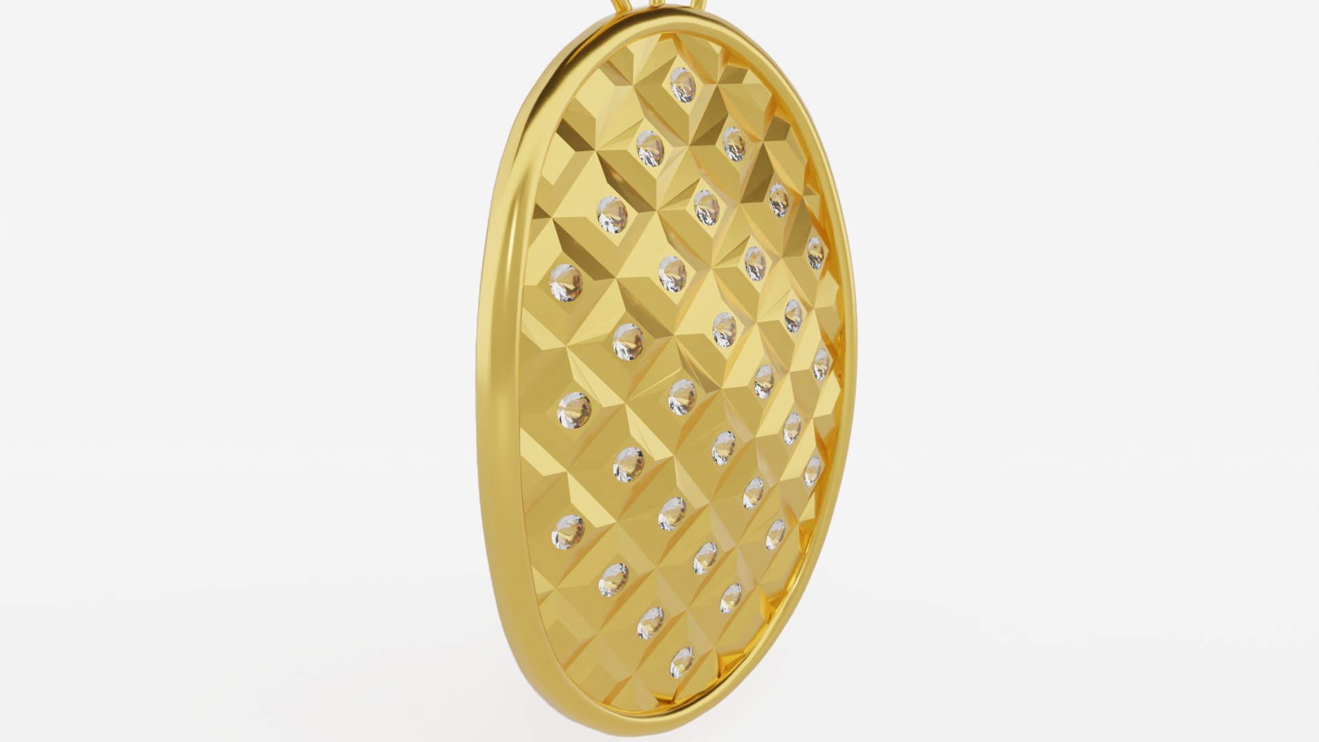 Pineapple Pendant Low Poly Model 3D Model - TurboSquid 1955969