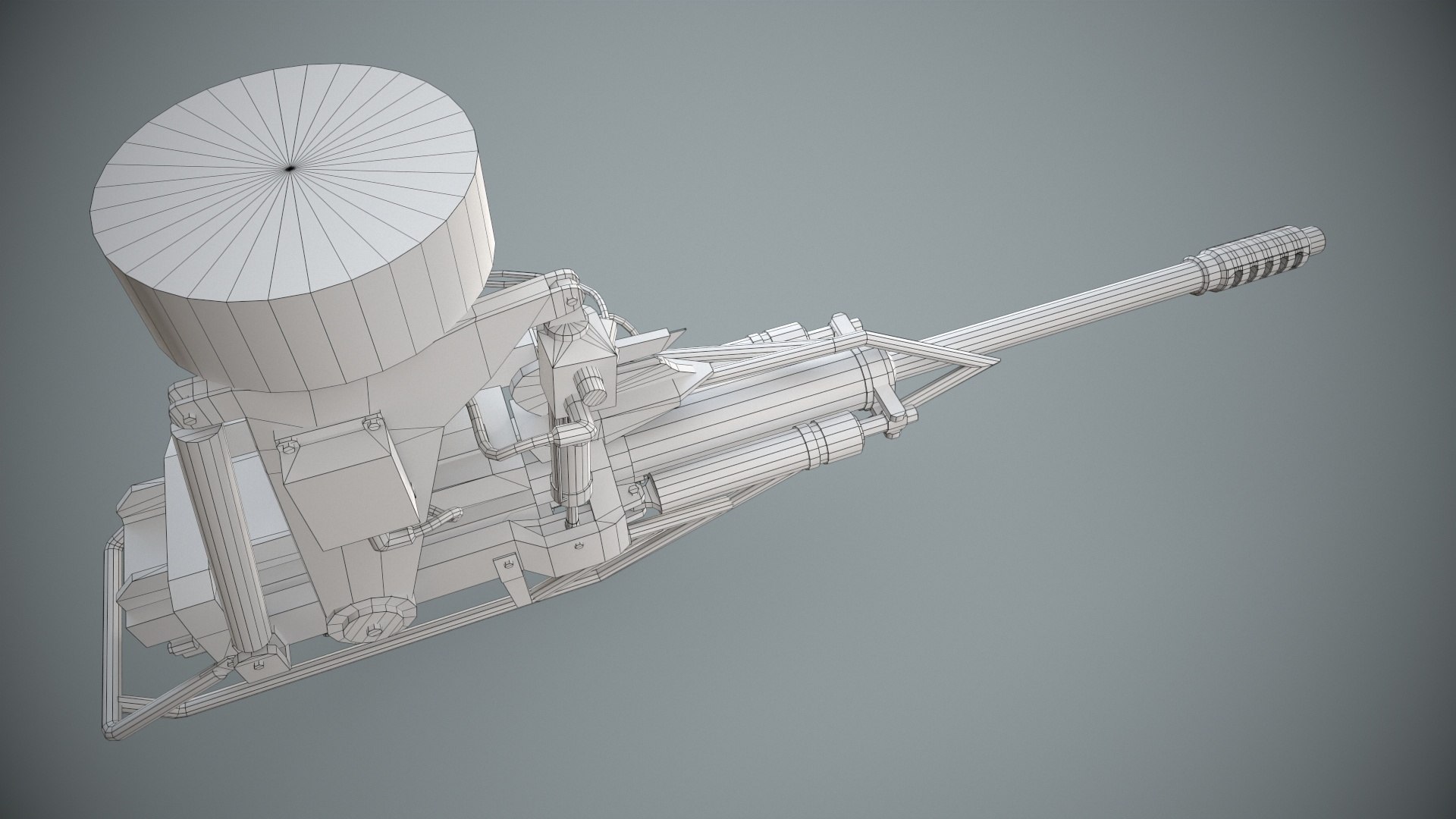 M230 Chain Gun 3D Model - TurboSquid 2064285