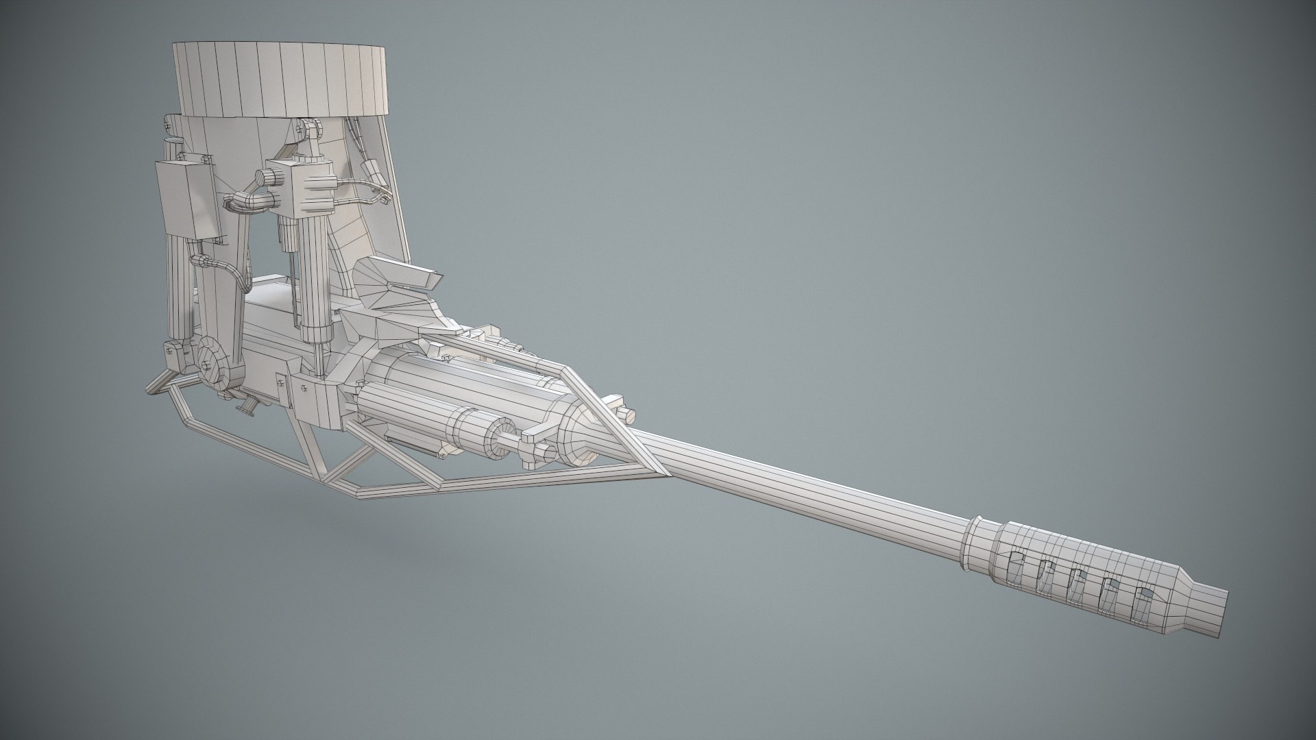 M230 Chain Gun 3D Model - TurboSquid 2064285